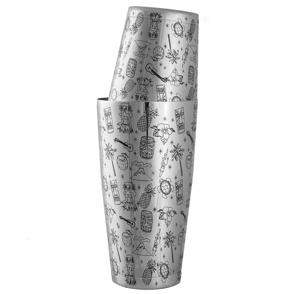 Coctelera Boston Shaker tiki hawaii de 18 /28 oz – LIBRERIA GASTRO